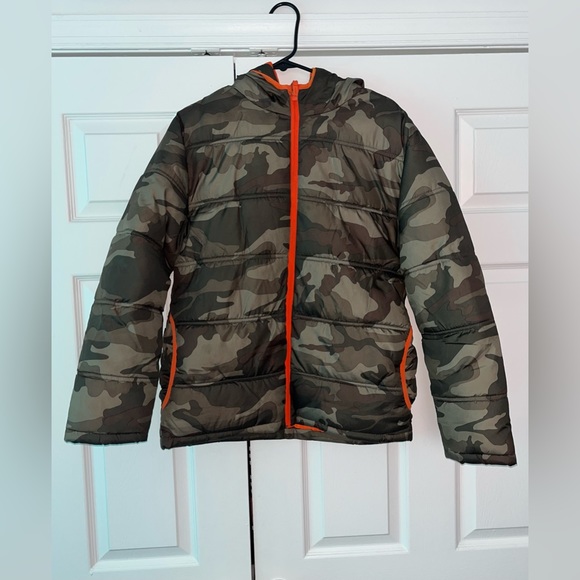 Faded Glory | Jackets & Coats | Camouflage Puffer Coat By Faded Glory ...